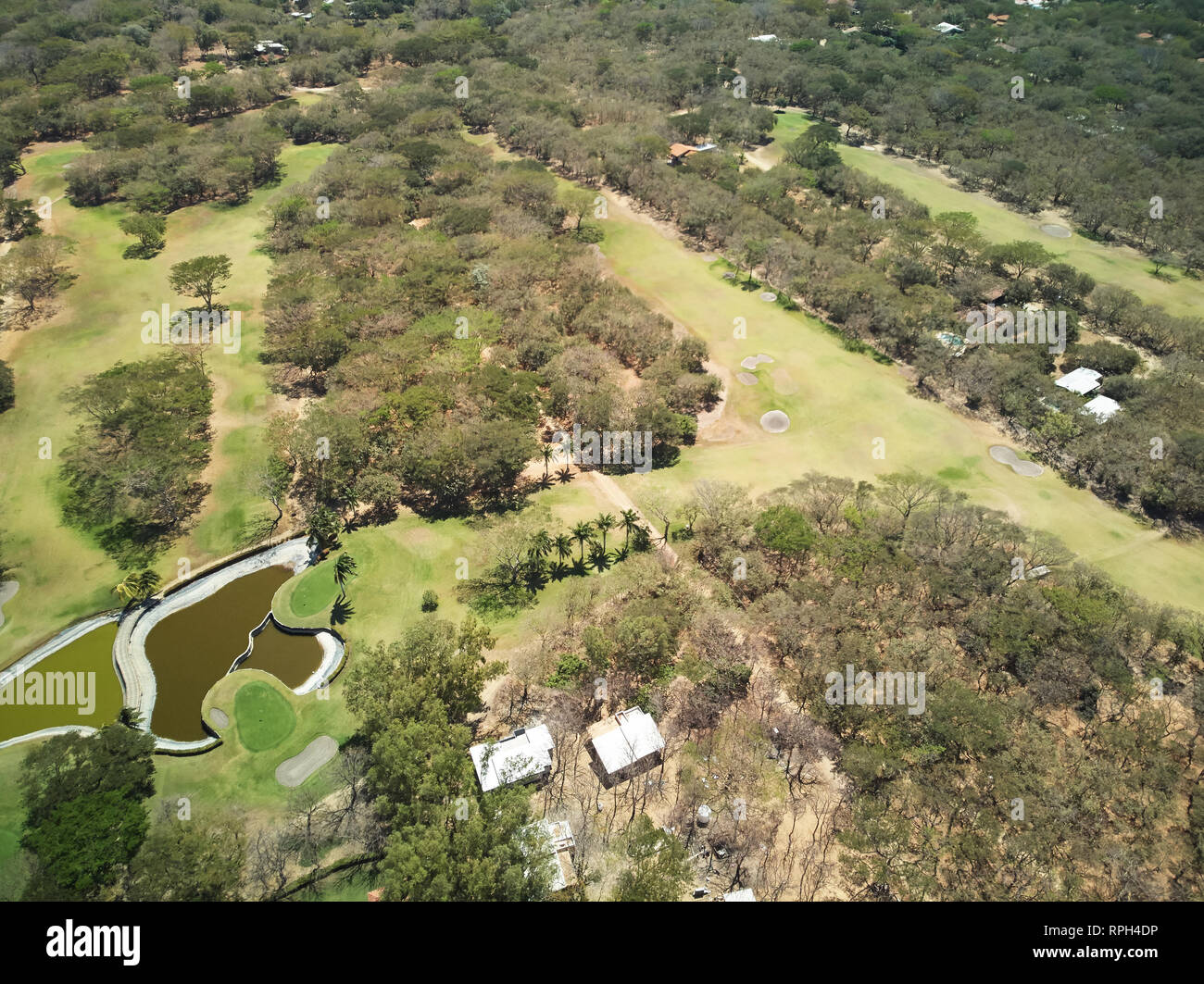 Aerial view scenic golf course hi-res stock photography and images - Alamy
