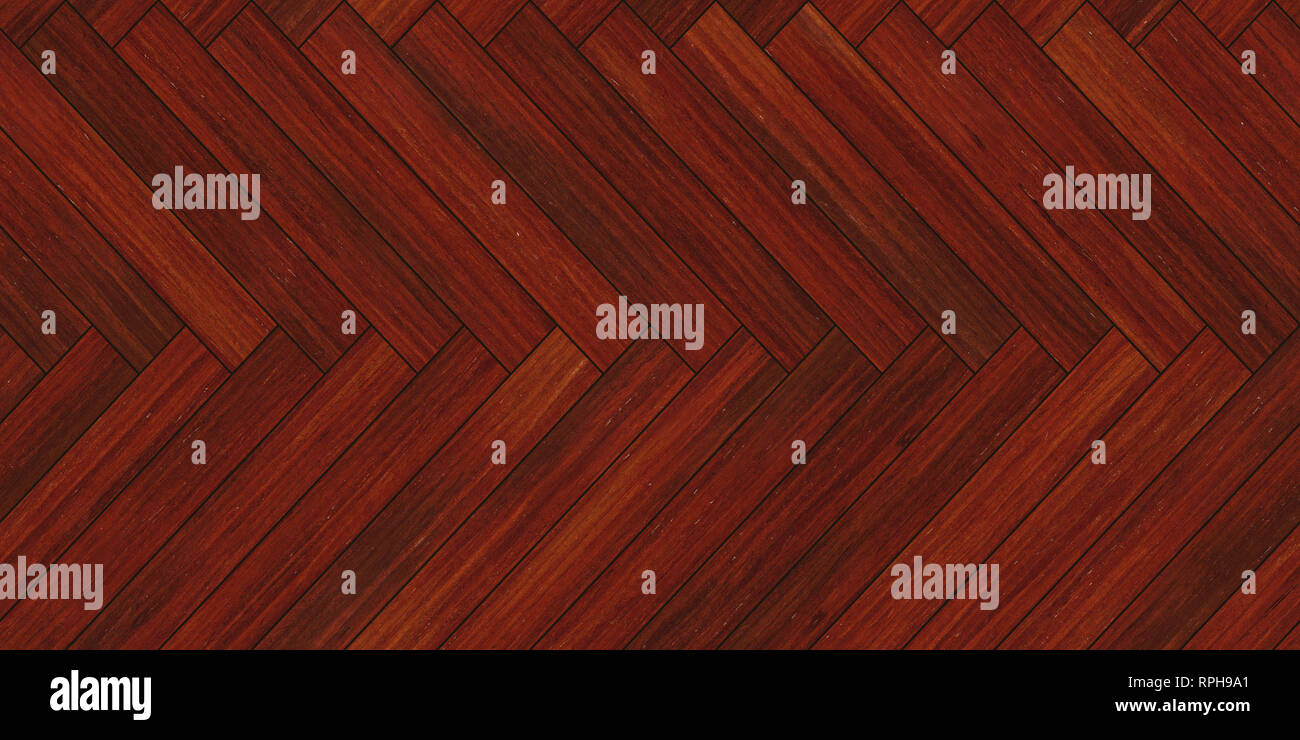 Seamless wood parquet texture (horizontal herringbone red Stock Photo ...