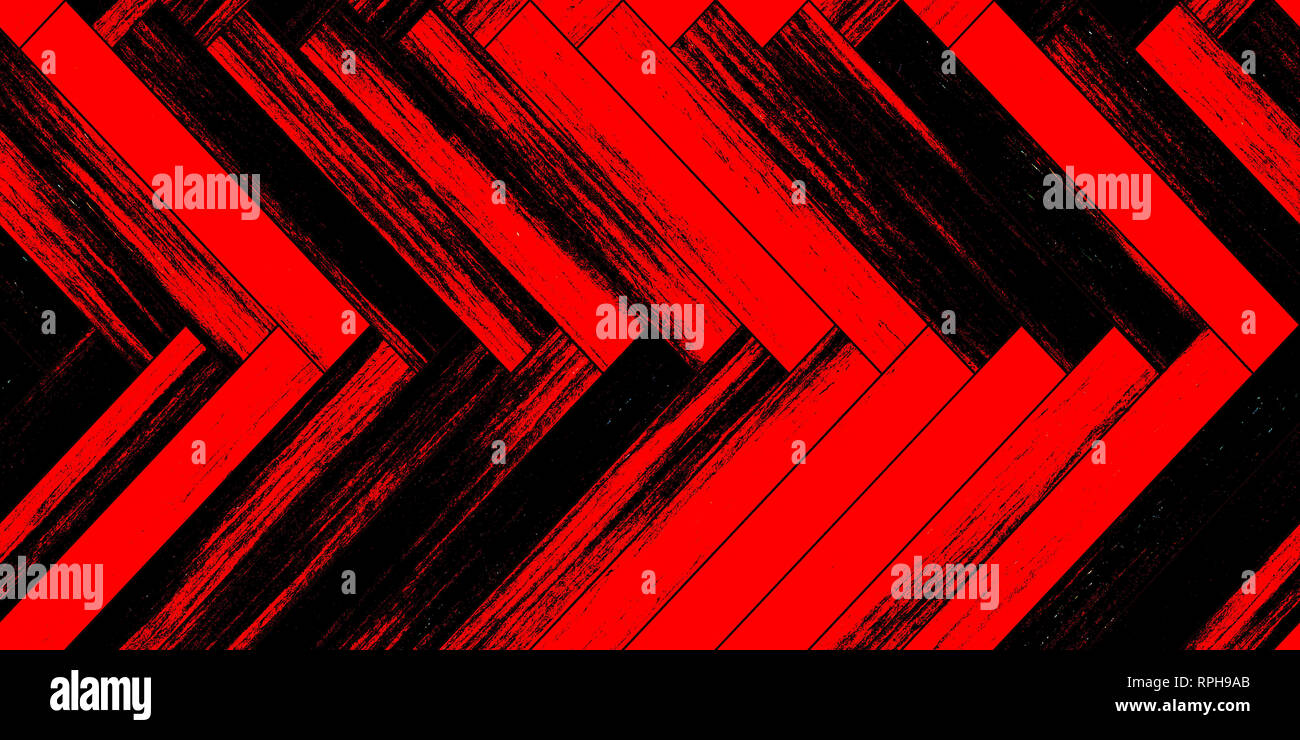 Seamless wood parquet texture (horizontal herringbone red various Stock ...