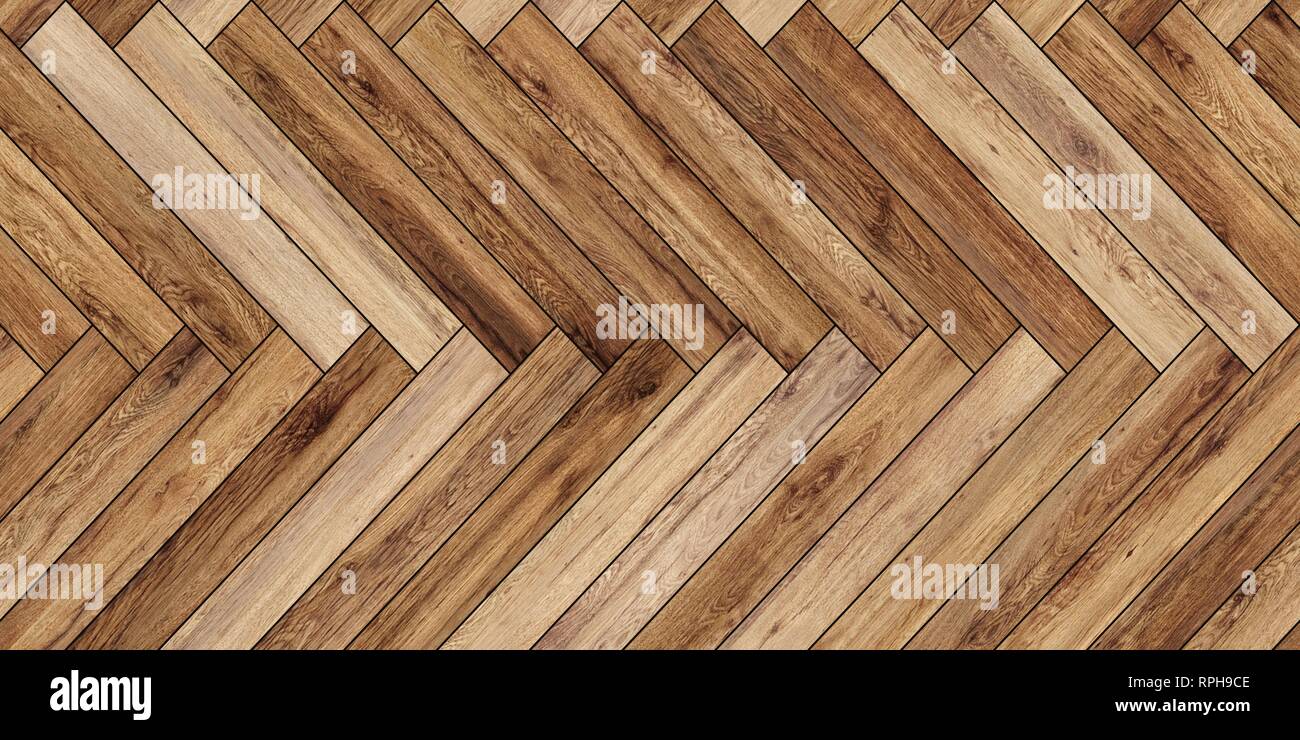 Seamless wood parquet texture (horizontal herringbone brown various ...