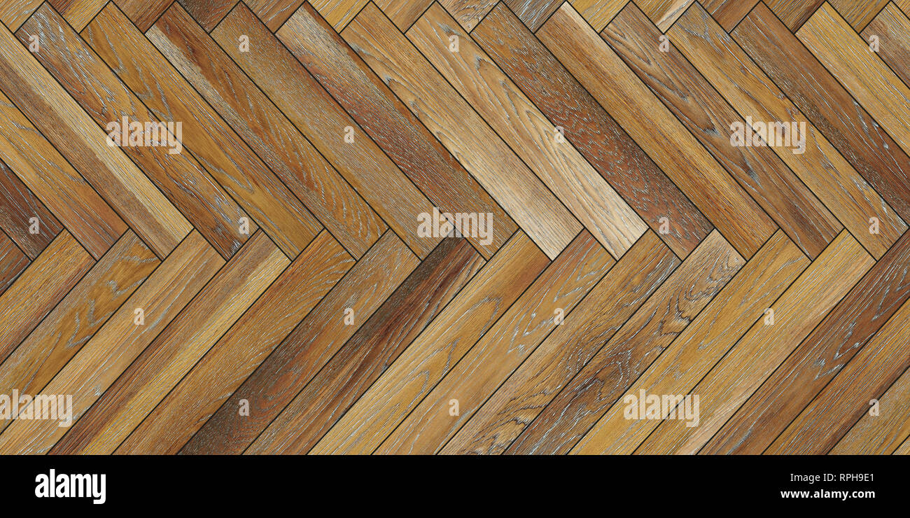 Seamless wood parquet texture (horizontal herringbone dark brown Stock ...