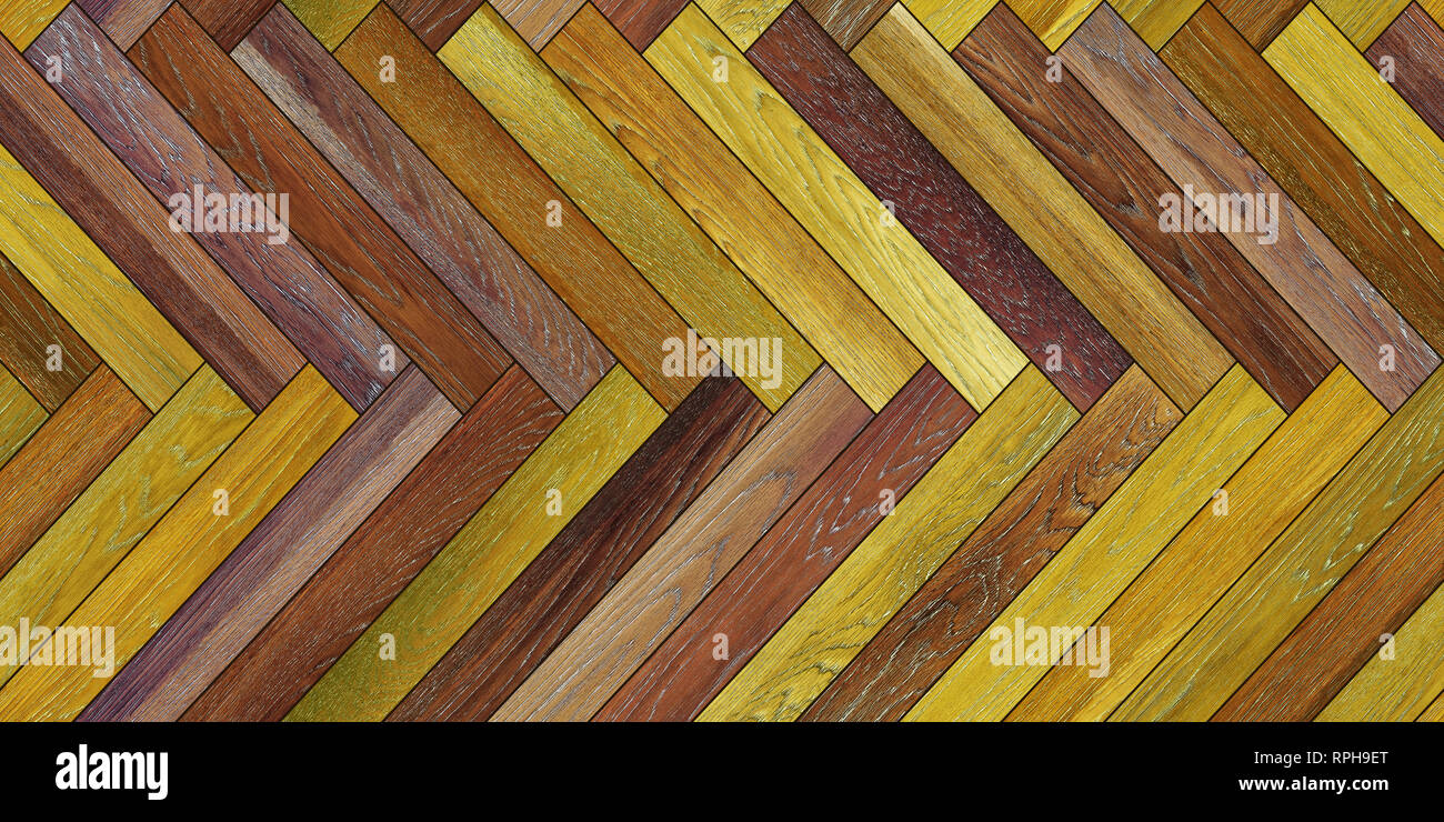 Seamless wood parquet texture (horizontal herringbone various Stock ...