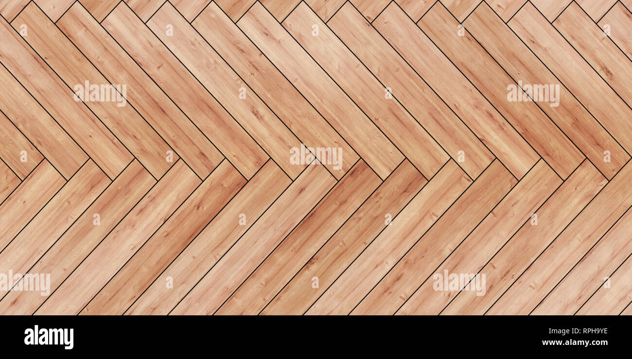 Seamless wood parquet texture (horizontal herringbone light Stock Photo ...