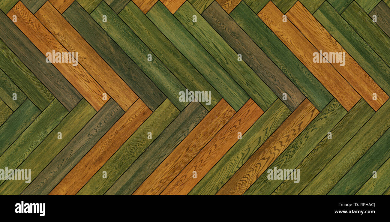 Seamless wood parquet texture horizontal herringbone green various ...
