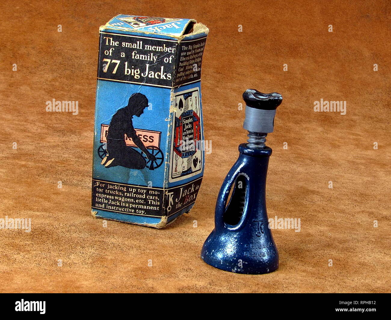 Rare and Vintage Collectible Simplex Jack in a Box Toy and Tool with ...