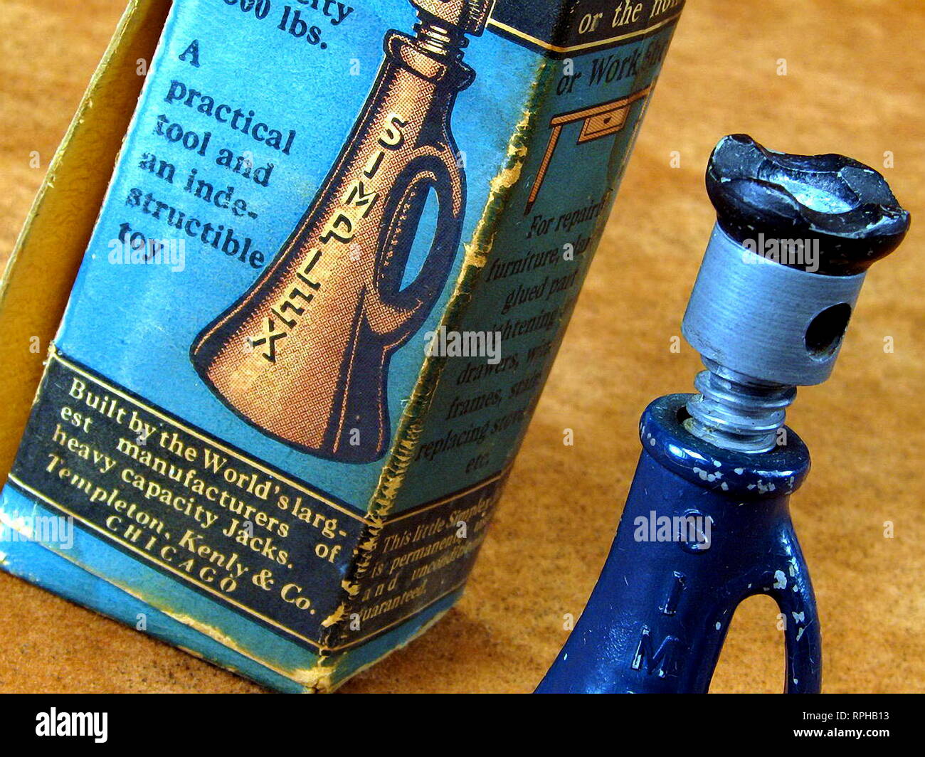 Rare and Vintage Collectible Simplex Jack in a Box Toy and Tool with ...