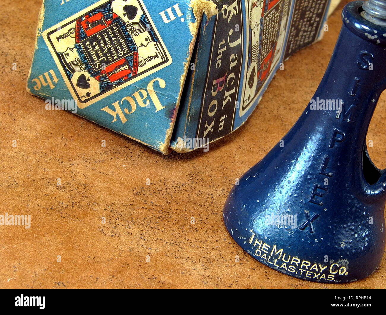 Rare and Vintage Collectible Simplex Jack in a Box Toy and Tool with ...