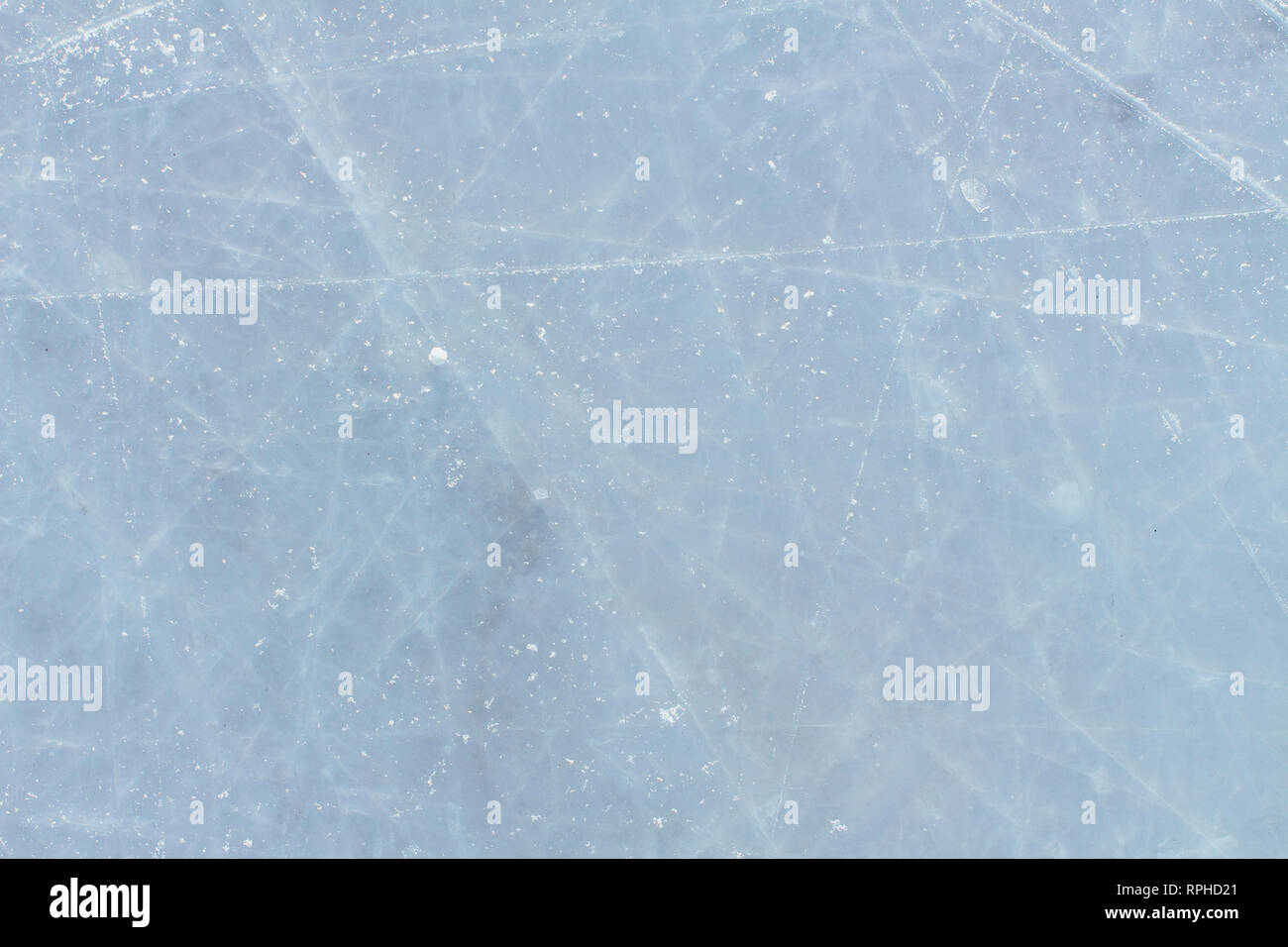 Ice background with marks from skating and hockey. Ice hockey rink ...