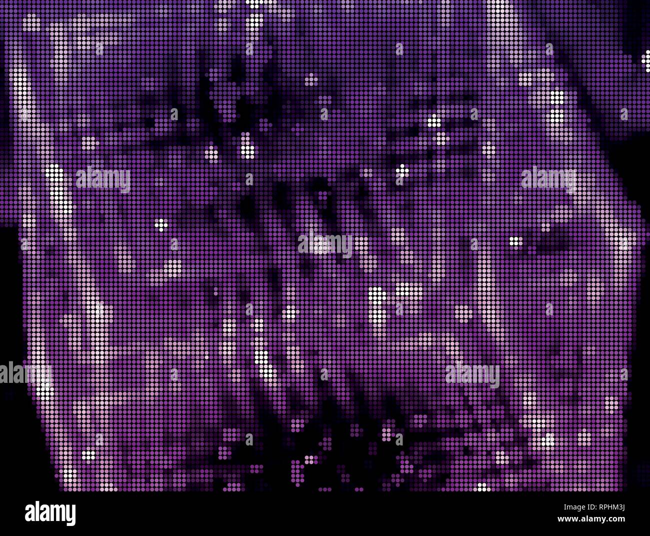 Vector blur - purple technology background with light effects Stock ...