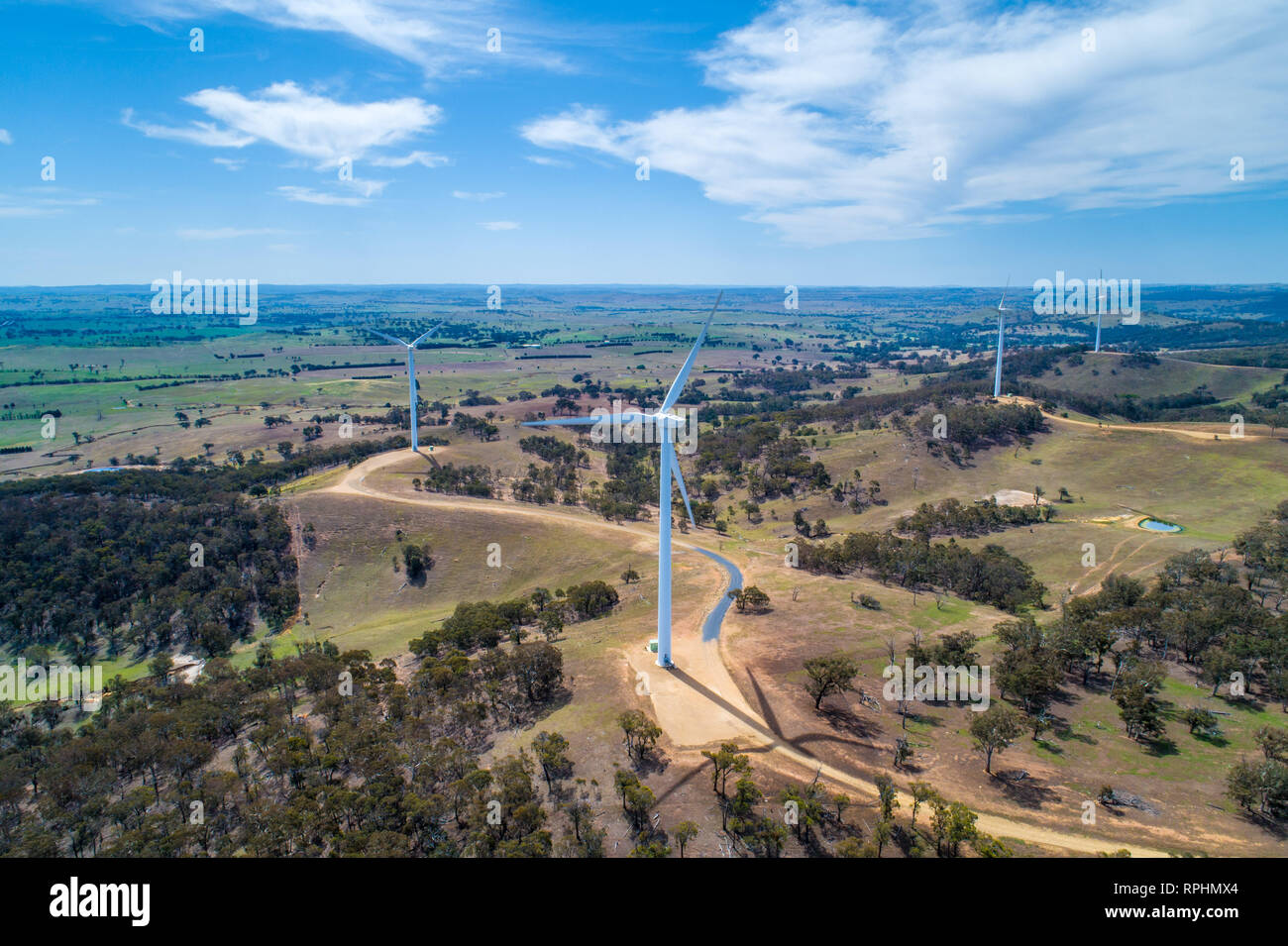 Australian nsw wind farm hi-res stock photography and images - Alamy