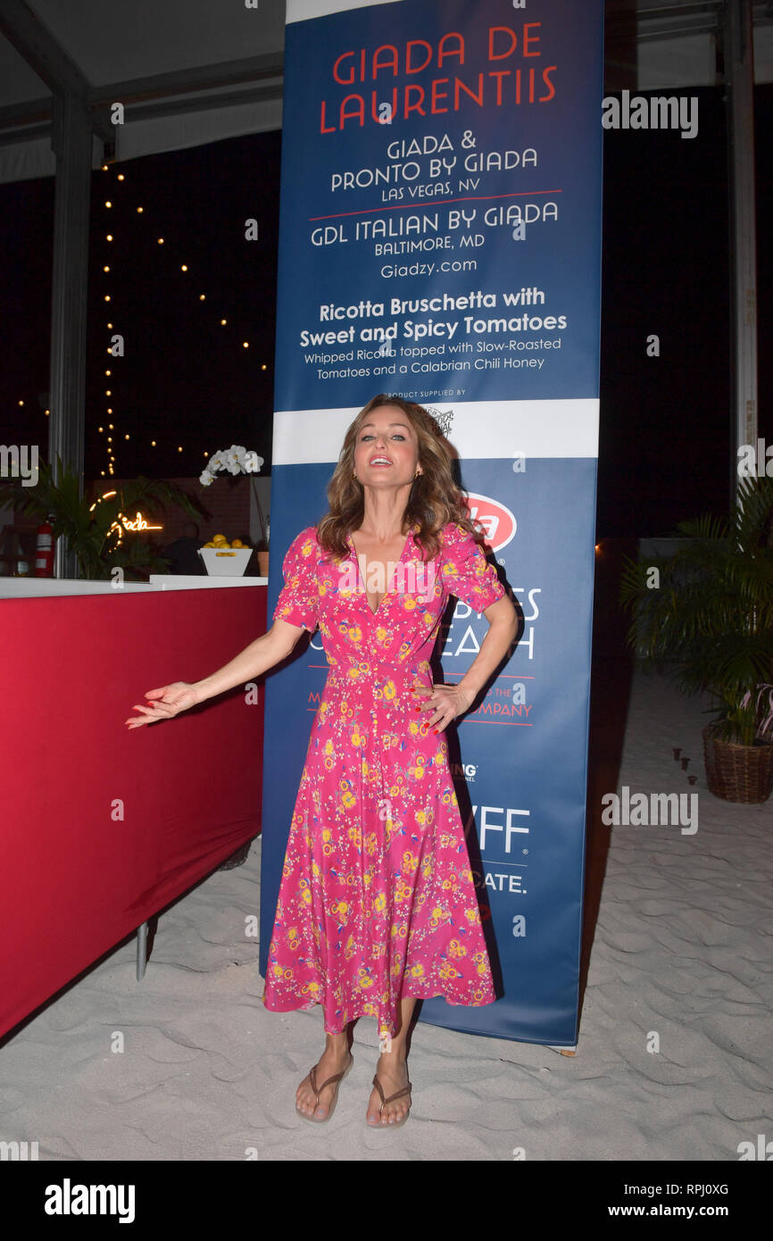 Giada de laurentiis south beach hi-res stock photography and images - Alamy