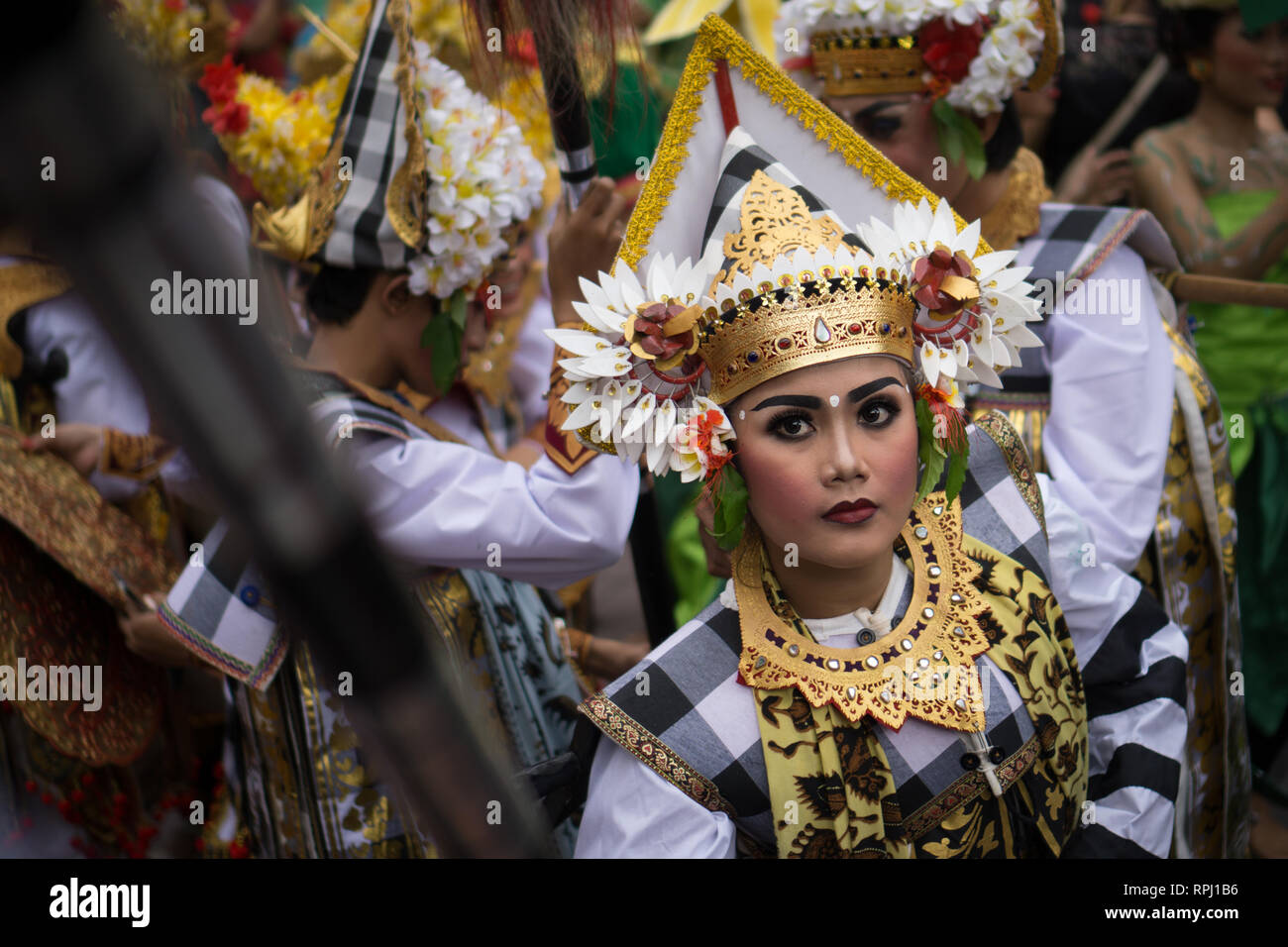 Baris bali dancer hi-res stock photography and images - Alamy