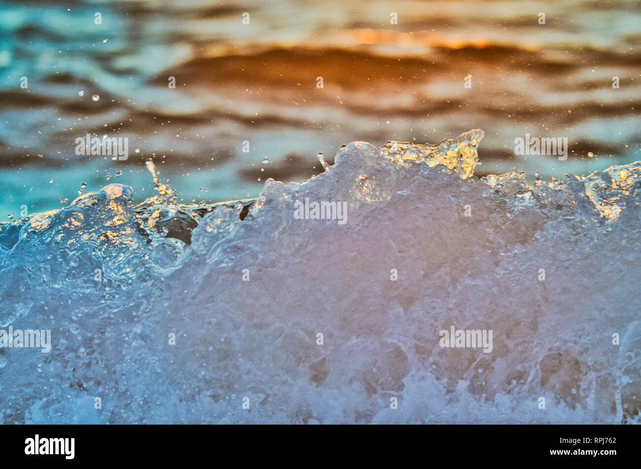 Wave froth hi-res stock photography and images - Alamy