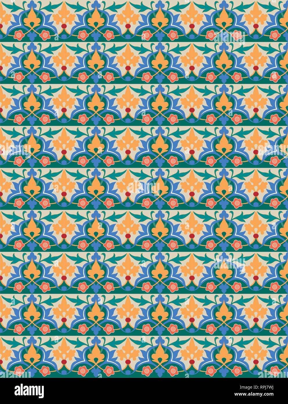 Vector - Seamless pattern stock vector, use for tiled background ...