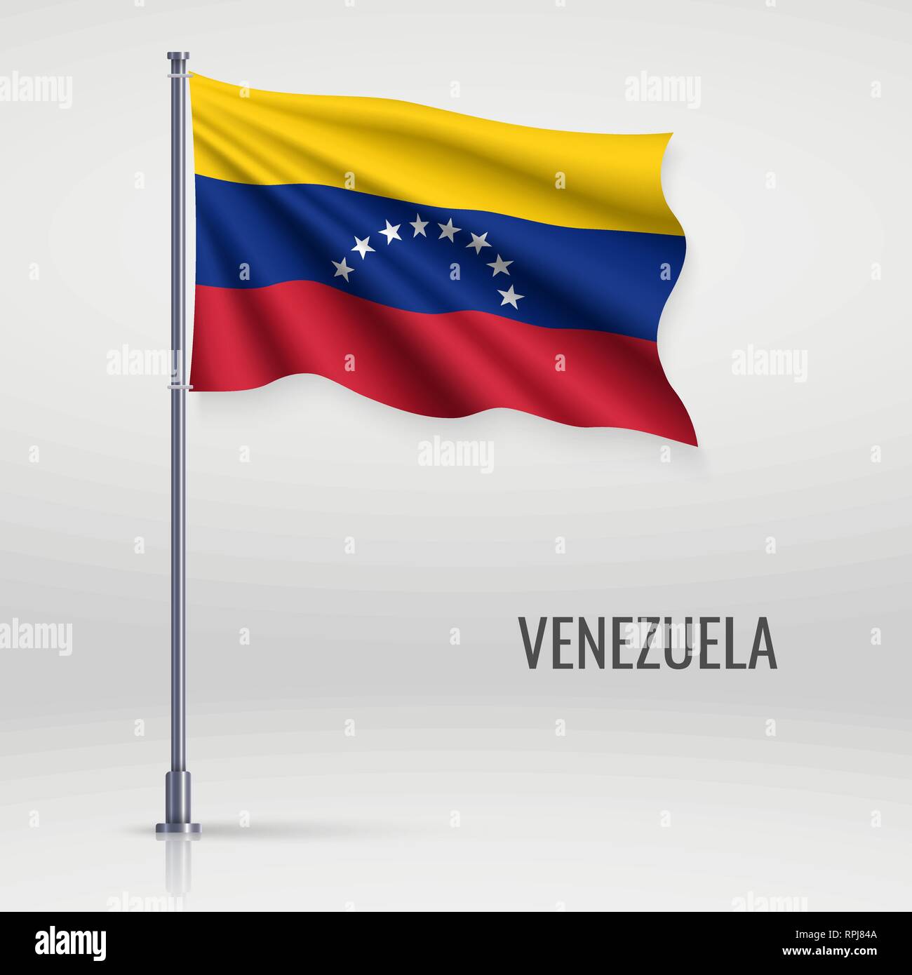 Venezuelan flag mockup hi-res stock photography and images - Alamy