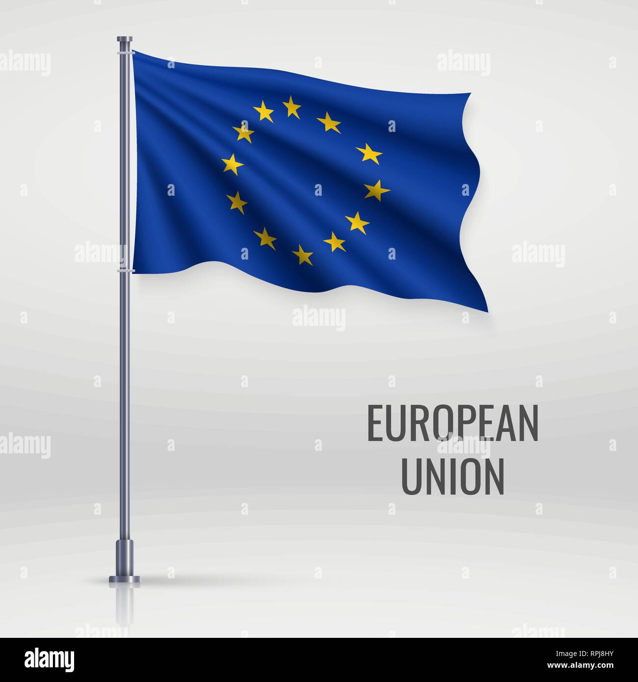 Pillar europe flag Stock Vector Images - Alamy