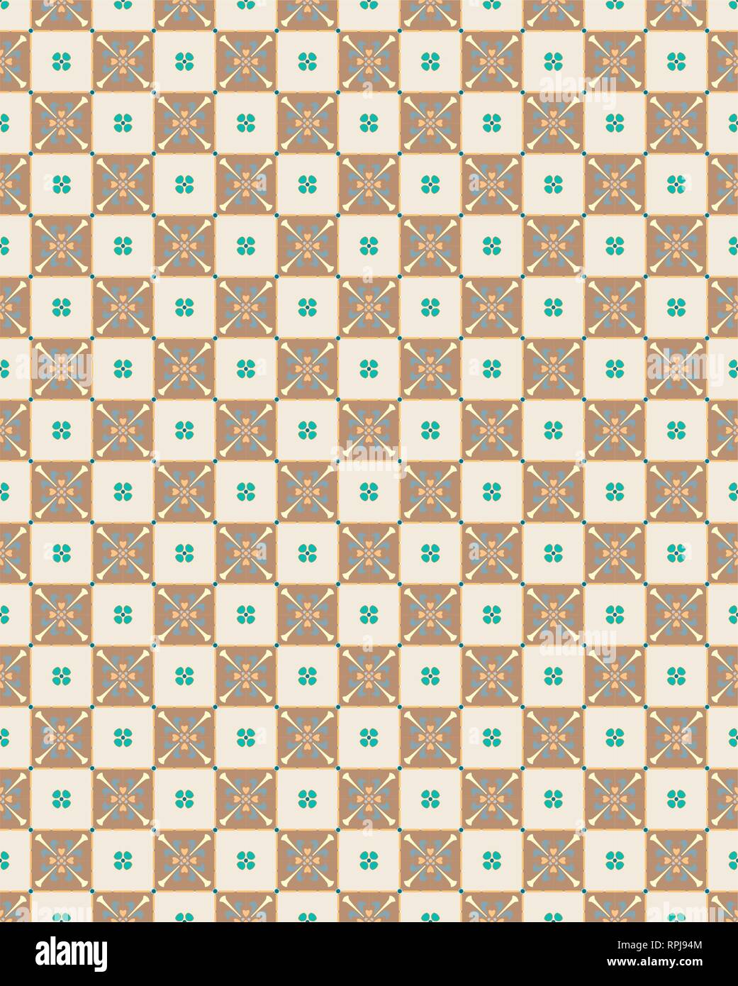 Vector - Seamless pattern stock vector, use for tiled background ...