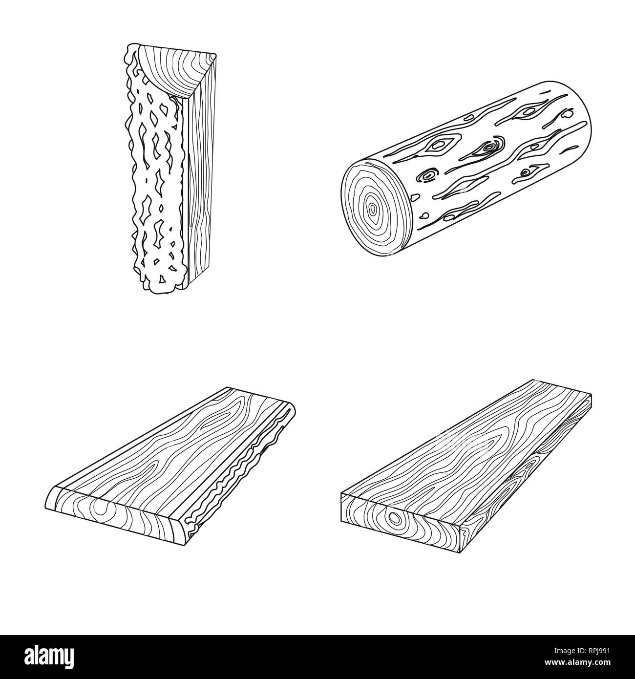 Deck log Stock Vector Images - Alamy
