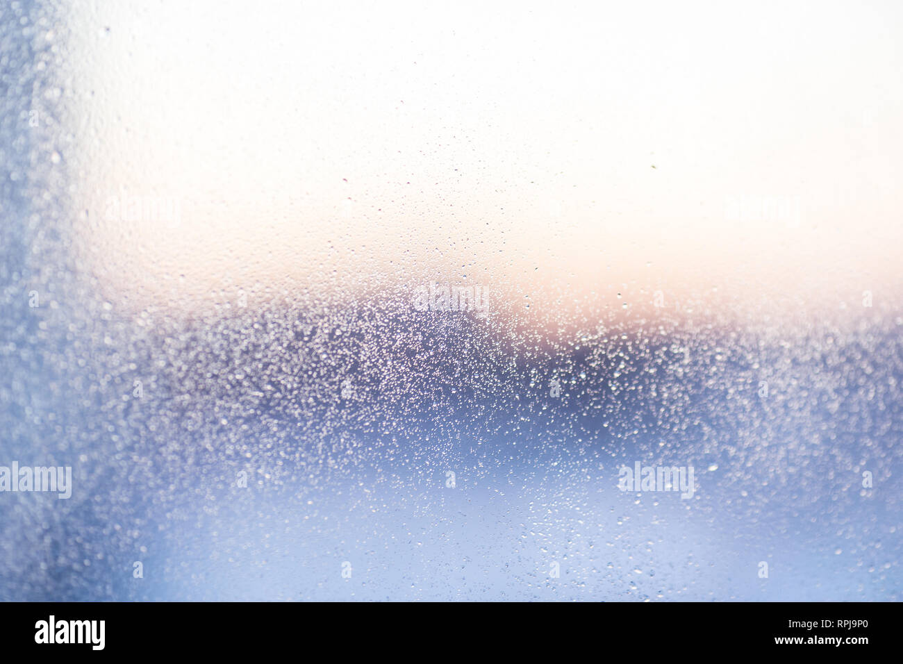 Raindrops on a window glass for rain Stock Photo - Alamy