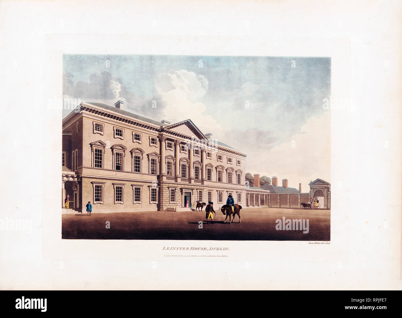 Dublin ireland 1800s hi-res stock photography and images - Alamy