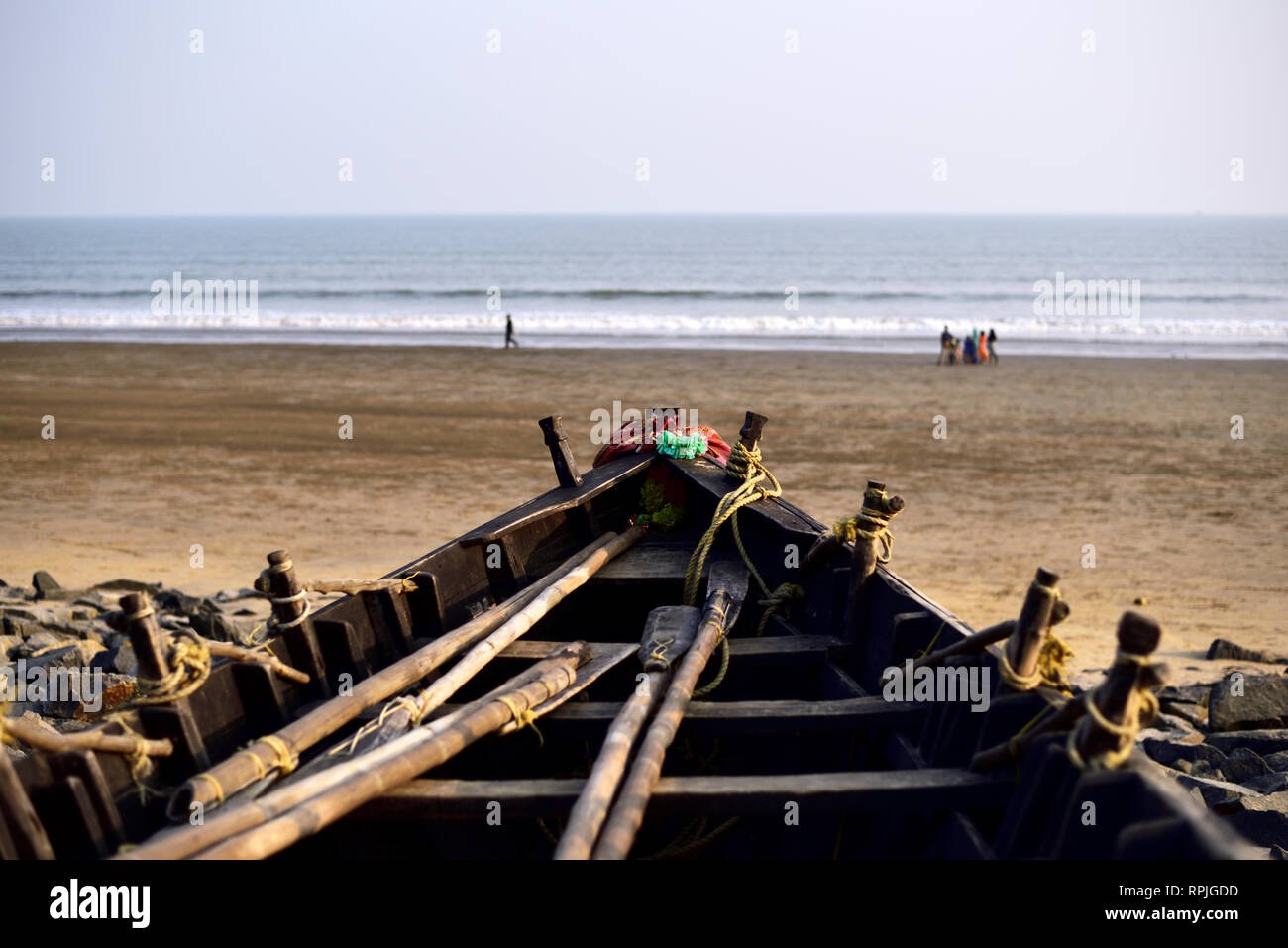 Empty fishing boat hi-res stock photography and images - Alamy