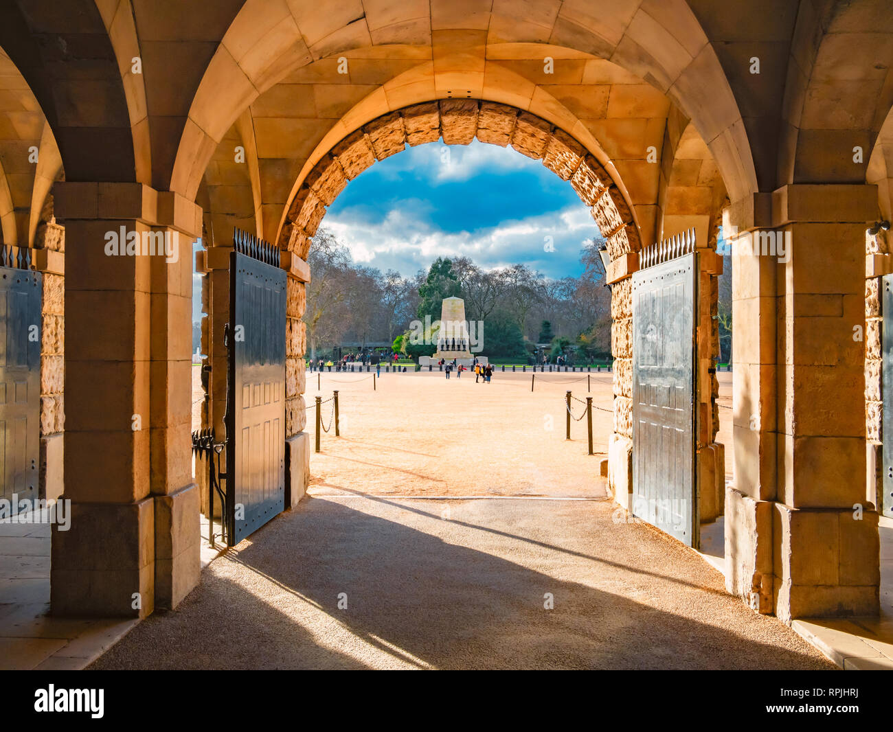 Main gate architecture of the historic houshold division charity ...