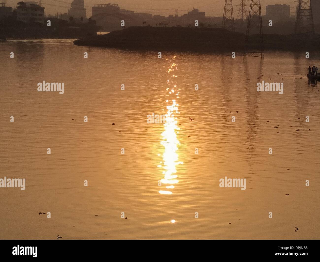 Water reflections sun on hi-res stock photography and images - Alamy