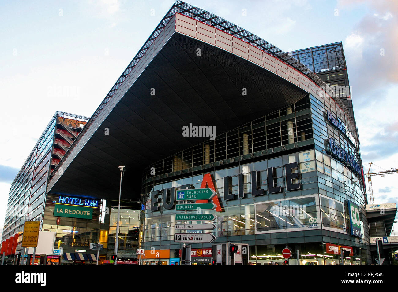 Euralille Shopping Center, Lille, Nord, France Stock Photo - Alamy