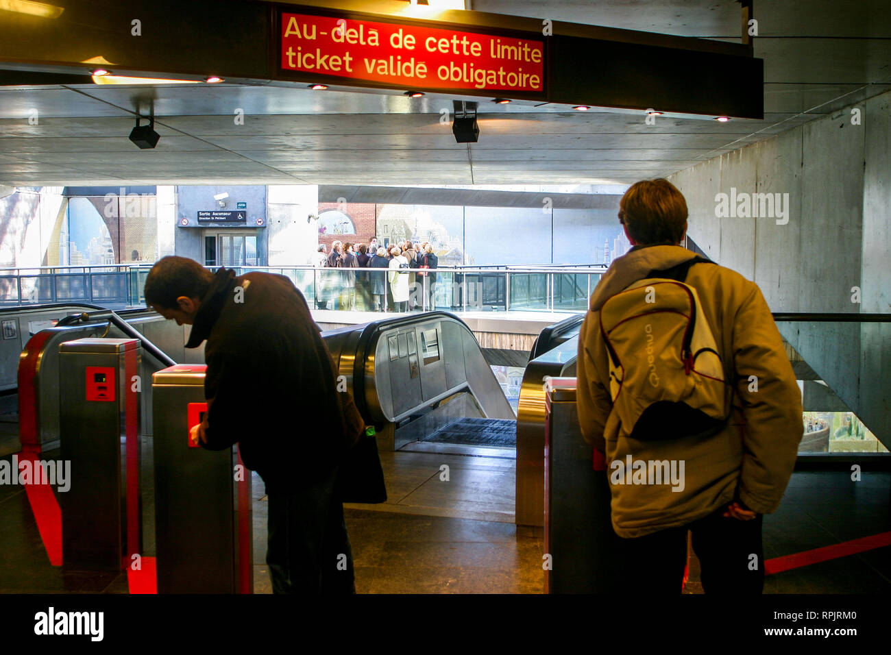 Subway, Lille, Nord, France Stock Photo - Alamy
