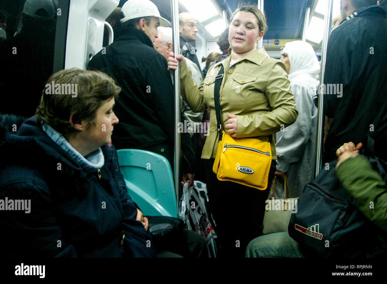 Subway, Lille, Nord, France Stock Photo - Alamy
