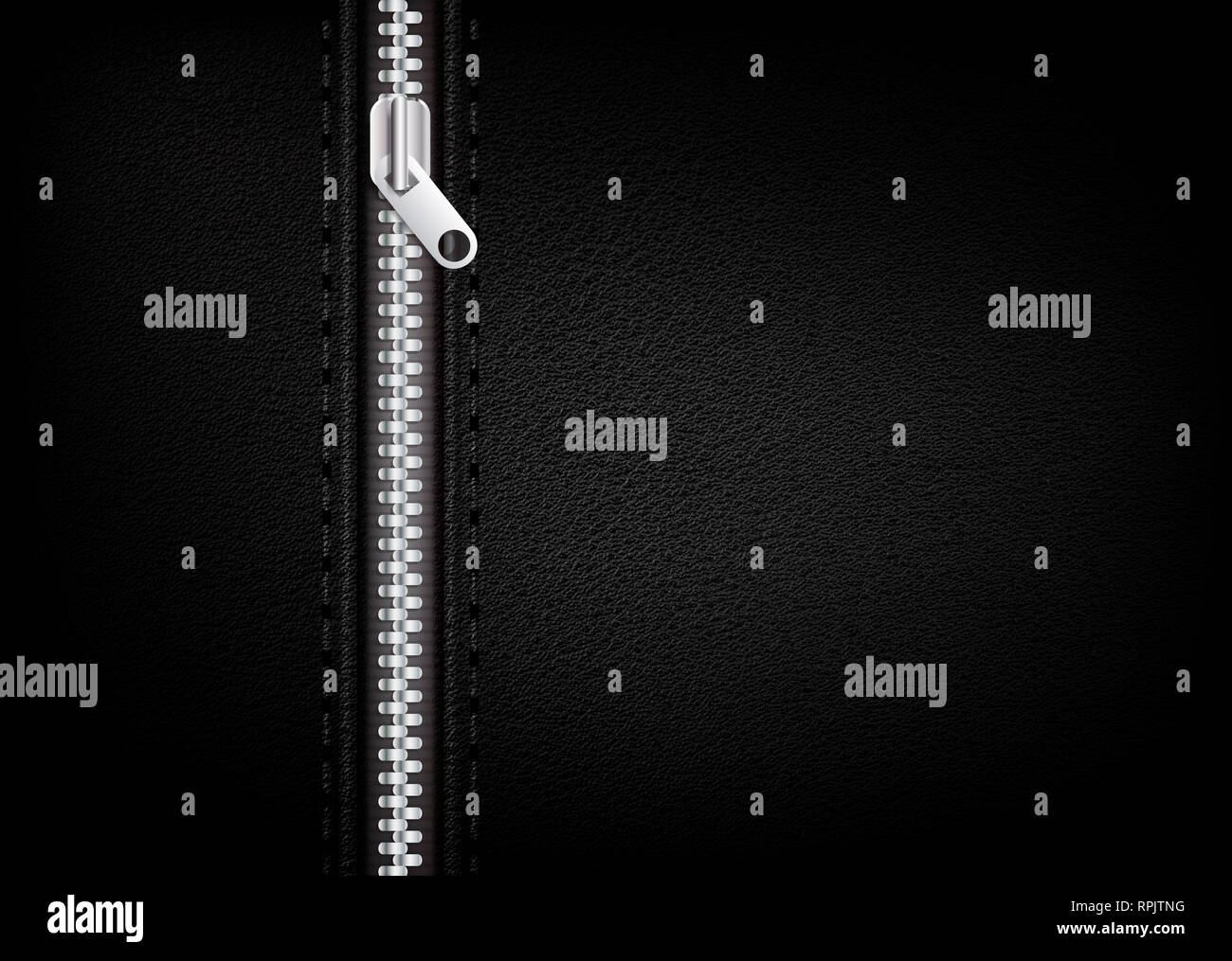 Silver zipper hi-res stock photography and images - Alamy