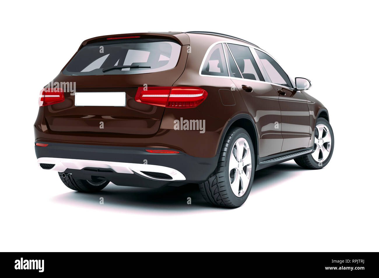 3d render of luxury sport SUV car Stock Photo - Alamy