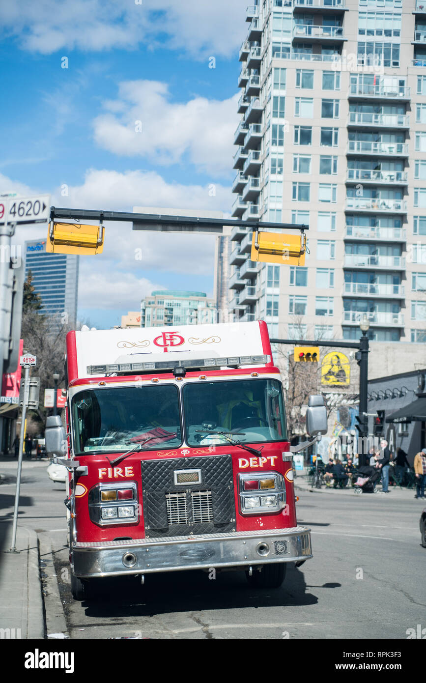 Calgary fire service hi-res stock photography and images - Alamy