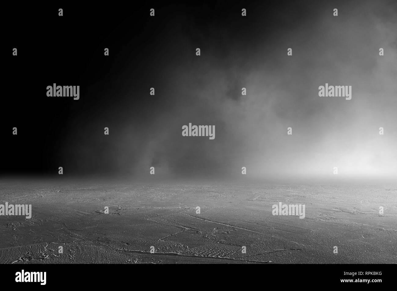 Texture dark concrete floor with mist or fog Stock Photo - Alamy