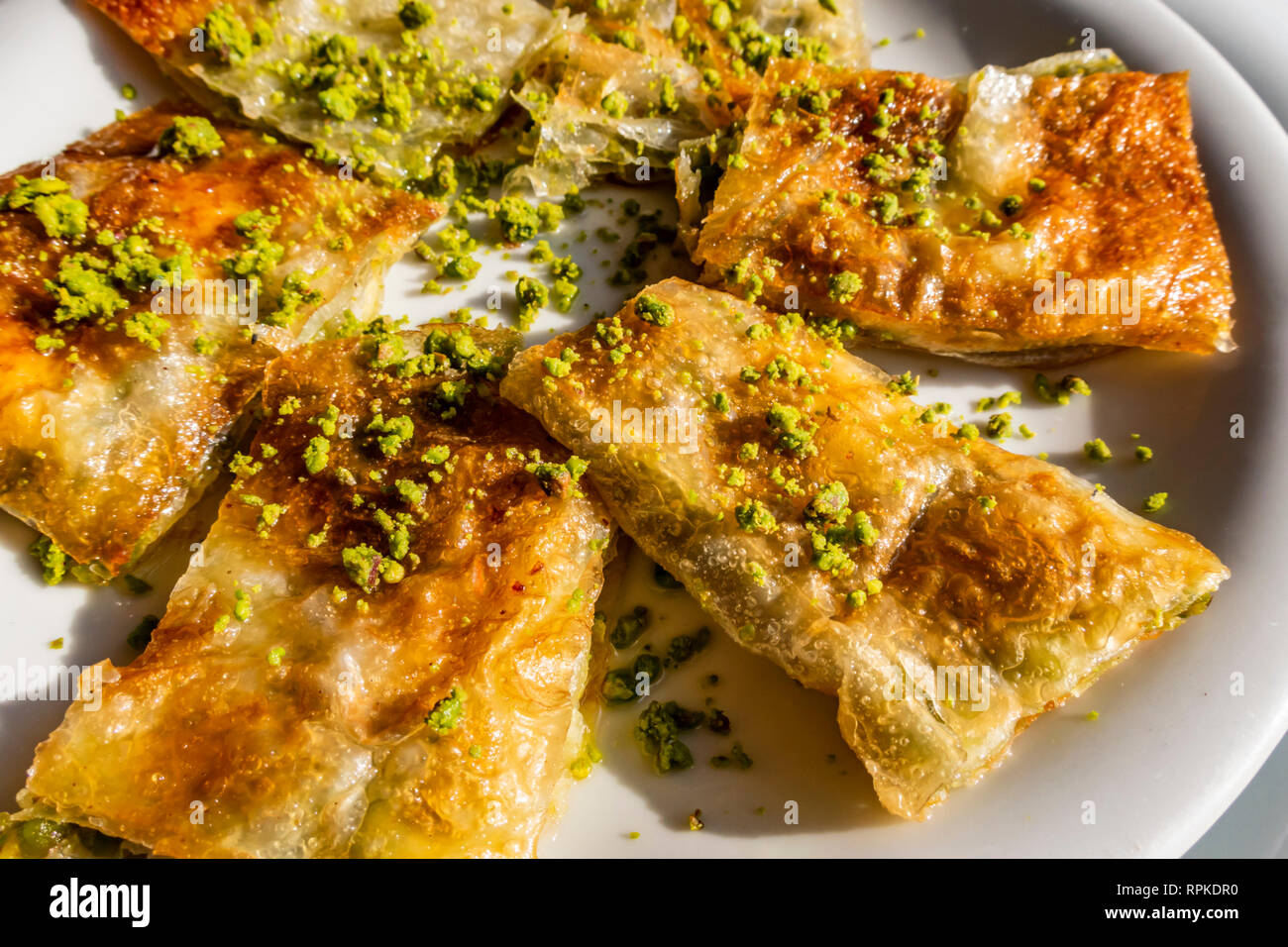 Dessert katmer hi-res stock photography and images - Alamy