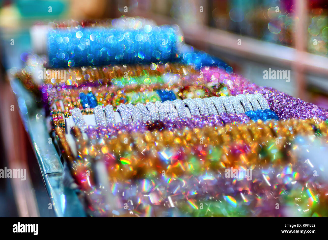 Glass bangles hi-res stock photography and images - Alamy