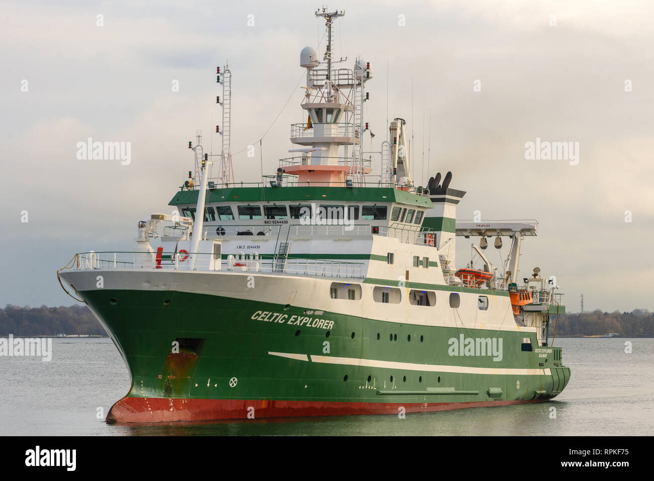 Research Vessel Celtic Explorer Stock Photo - Alamy