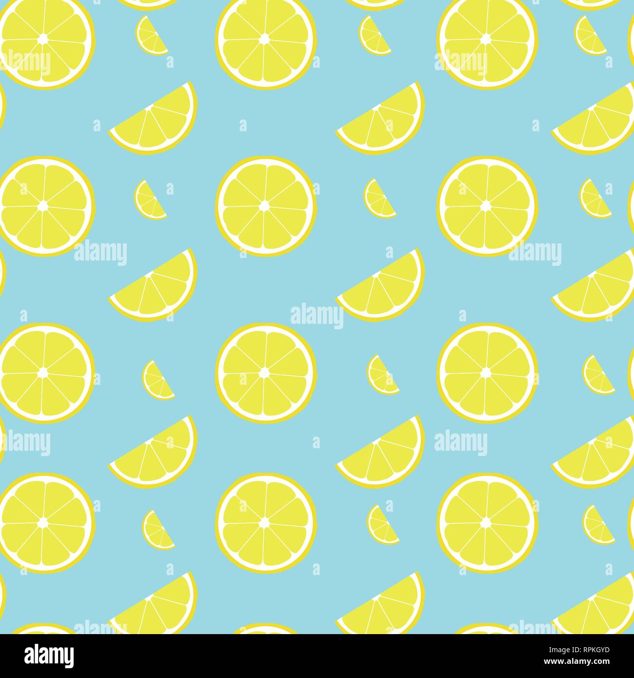 Lemon half and slice Stock Vector Images - Alamy