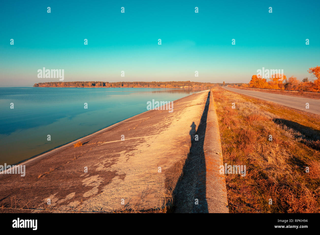 Concrete road hi-res stock photography and images - Alamy