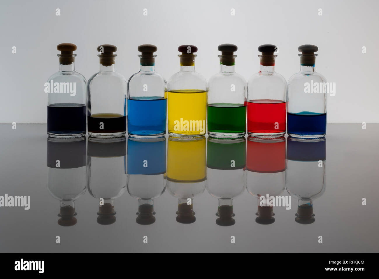 Colorful chemical hi-res stock photography and images - Alamy