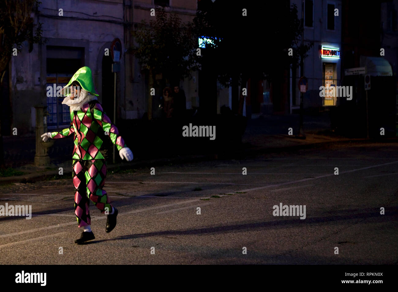 Carnival of harlequin hi-res stock photography and images - Alamy