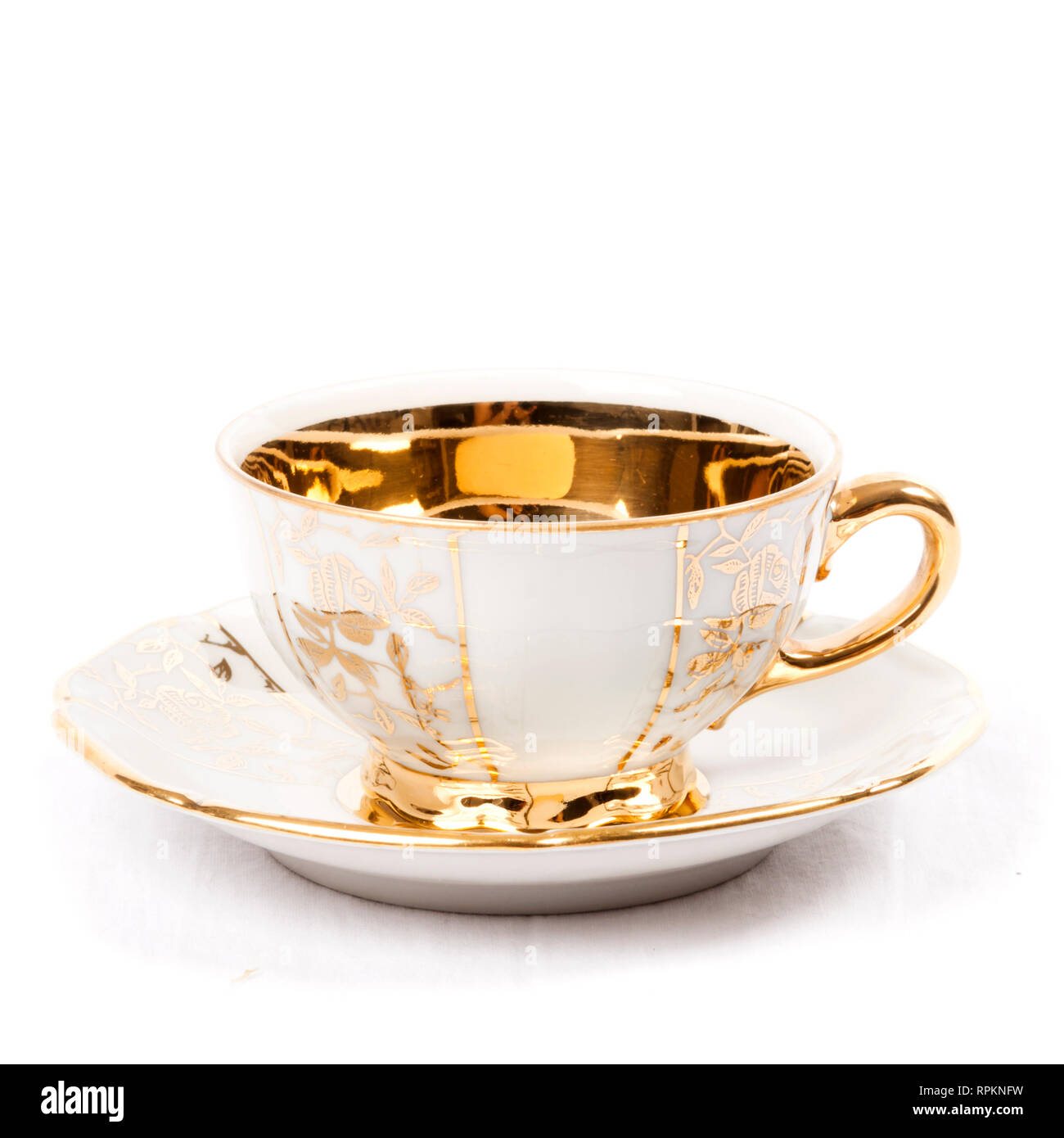 Retro - Vintage style coffee cup - photo Stock Photo - Alamy