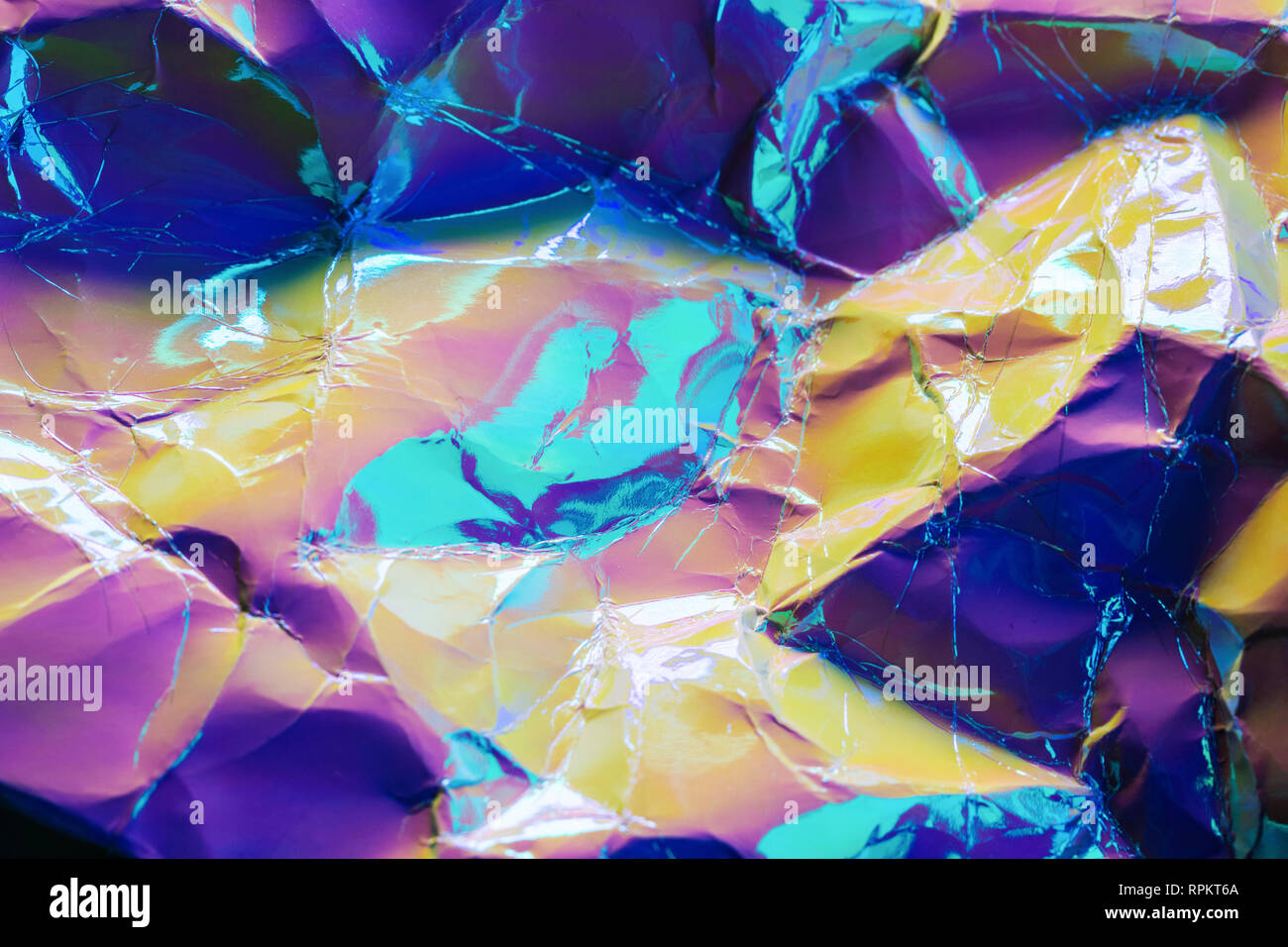 Holographic iridescent modern abstract background Stock Photo - Alamy