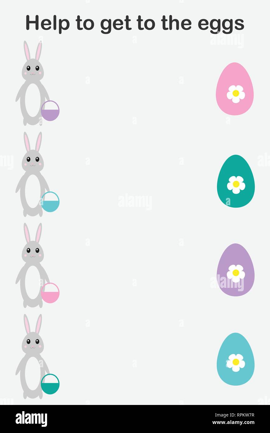 Rabbit printable craft hi-res stock photography and images - Alamy