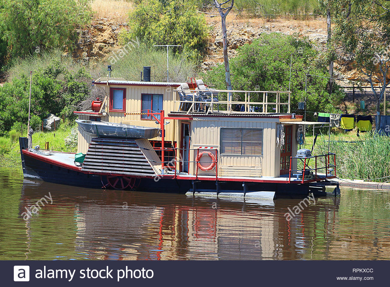 Houseboat Murray River Australia High Resolution Stock Photography and ...