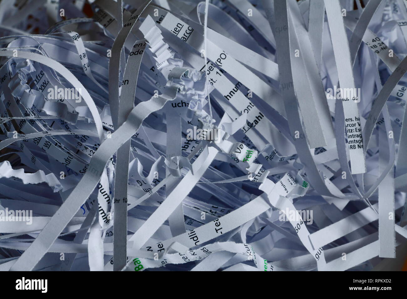 Shred files hi-res stock photography and images - Alamy