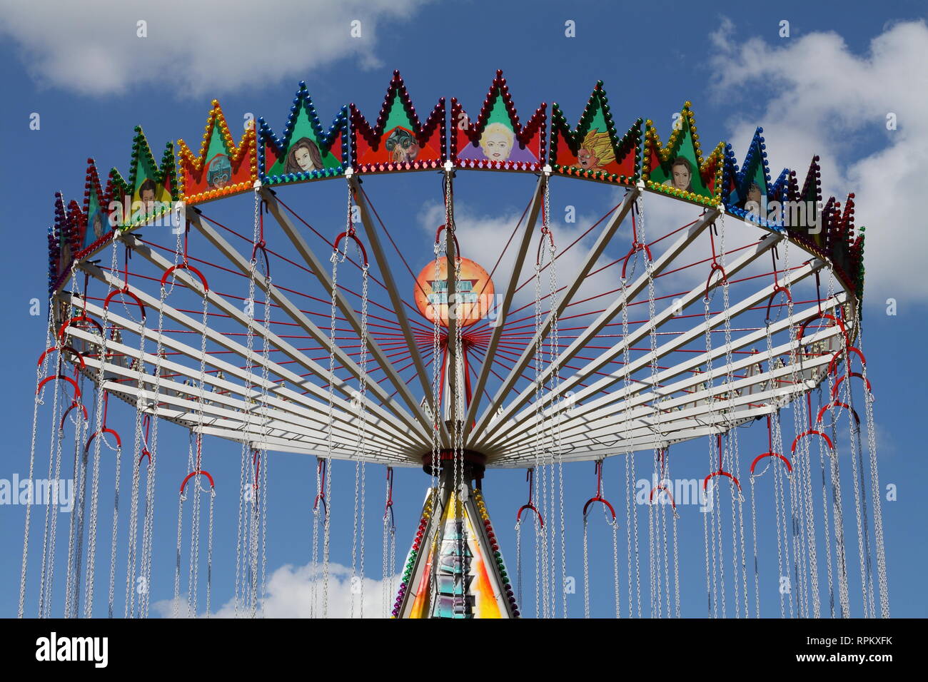 Chain carousel ride hi-res stock photography and images - Alamy