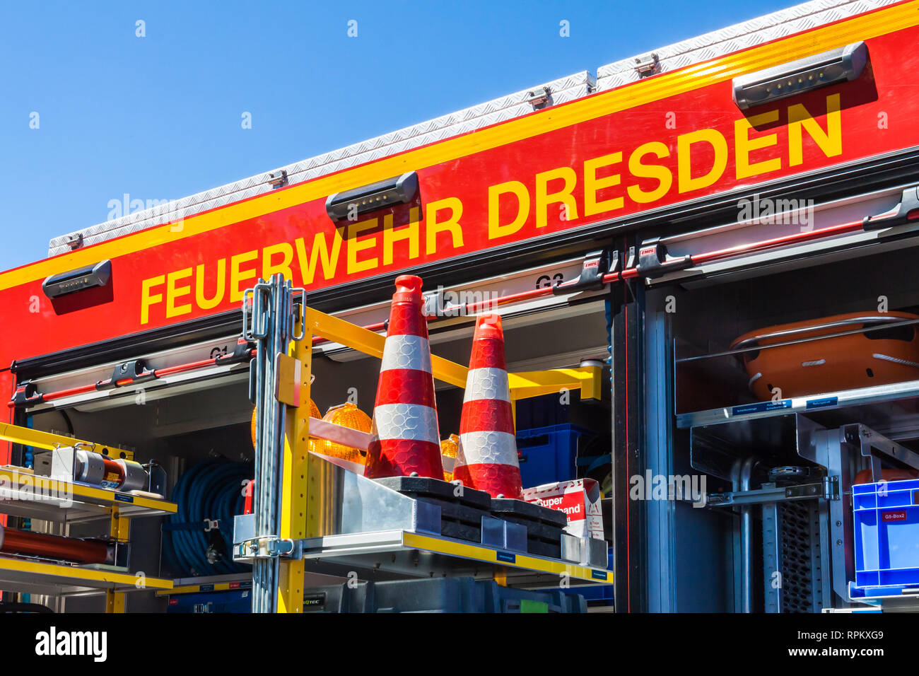 Fire Brigade Command Vehicle Stock Photos & Fire Brigade Command ...