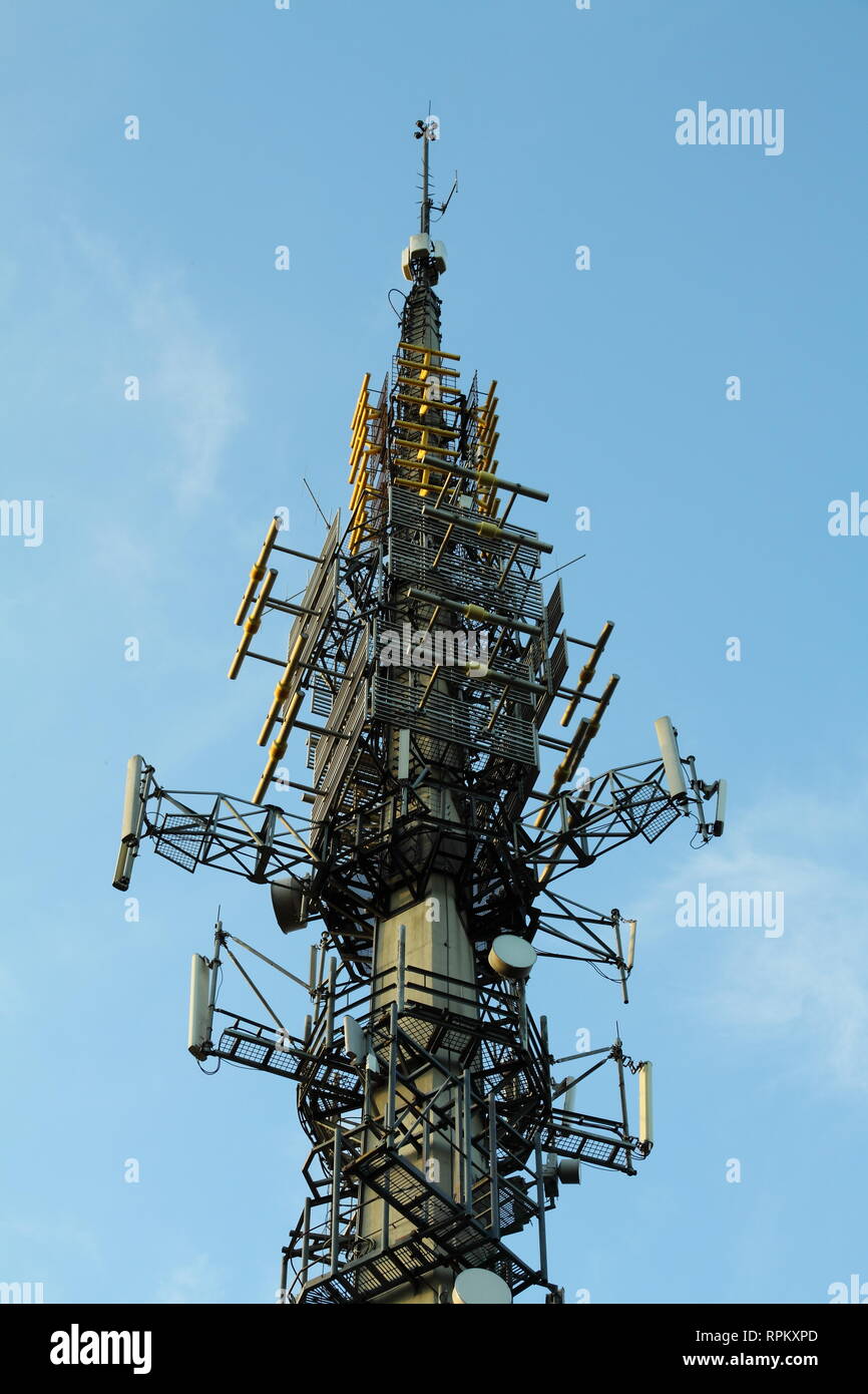 Cell tower base hi-res stock photography and images - Alamy