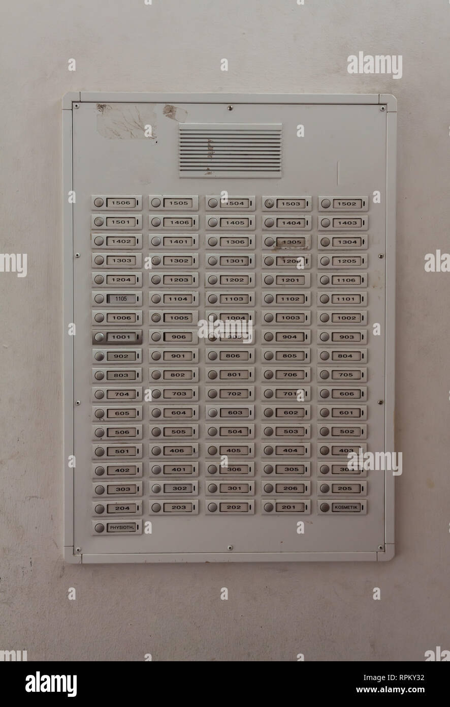 Entry buttons hi-res stock photography and images - Alamy